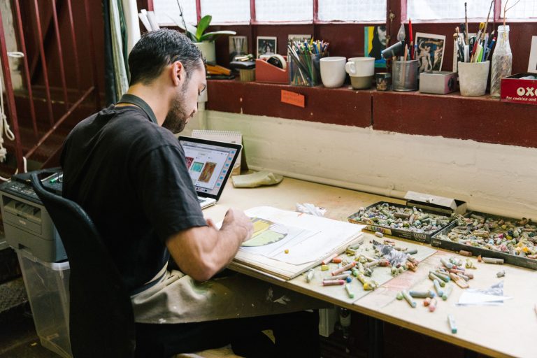 A Day in the Studio with Joe Cruz