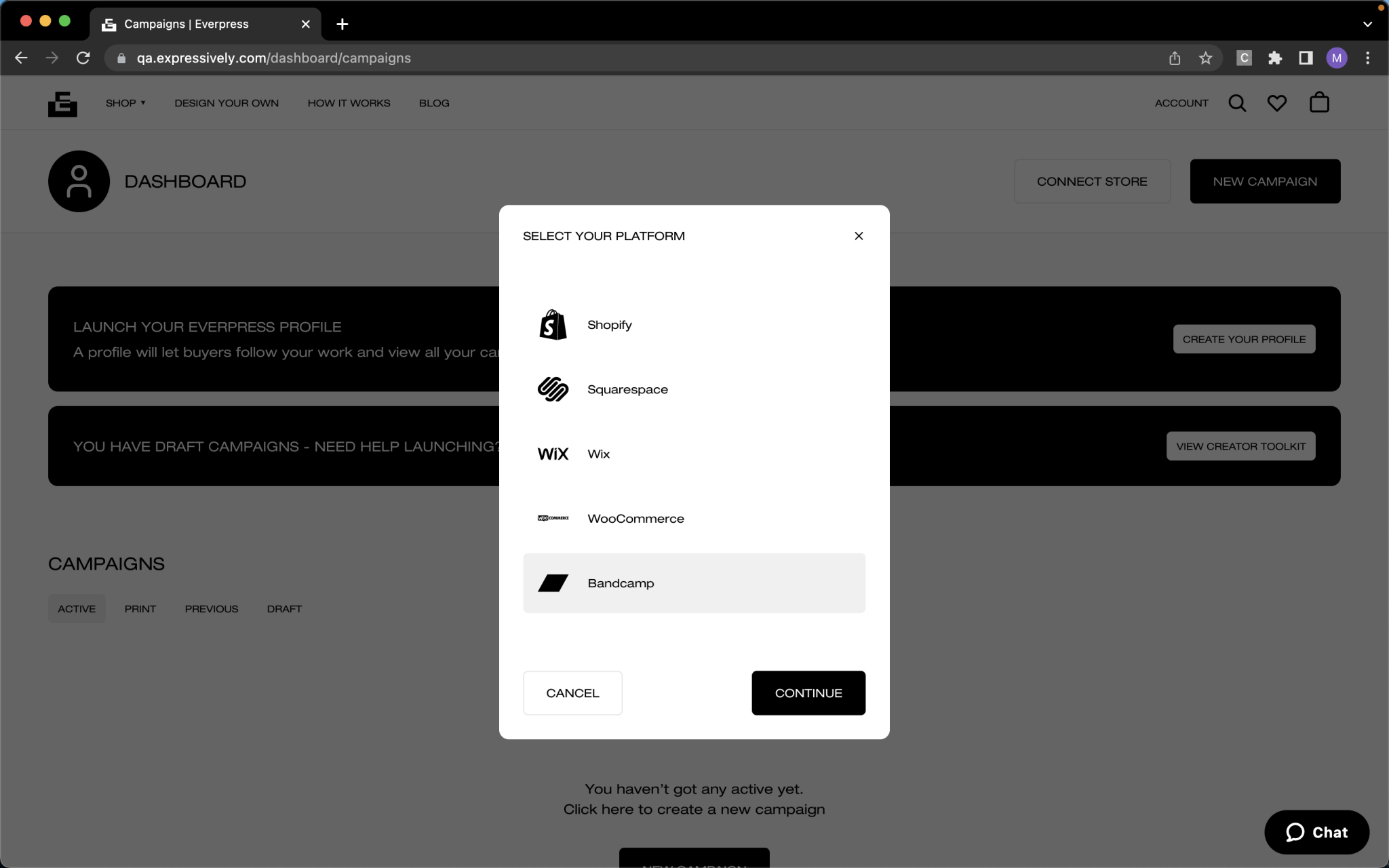 How to integrate with Bandcamp | Everpress