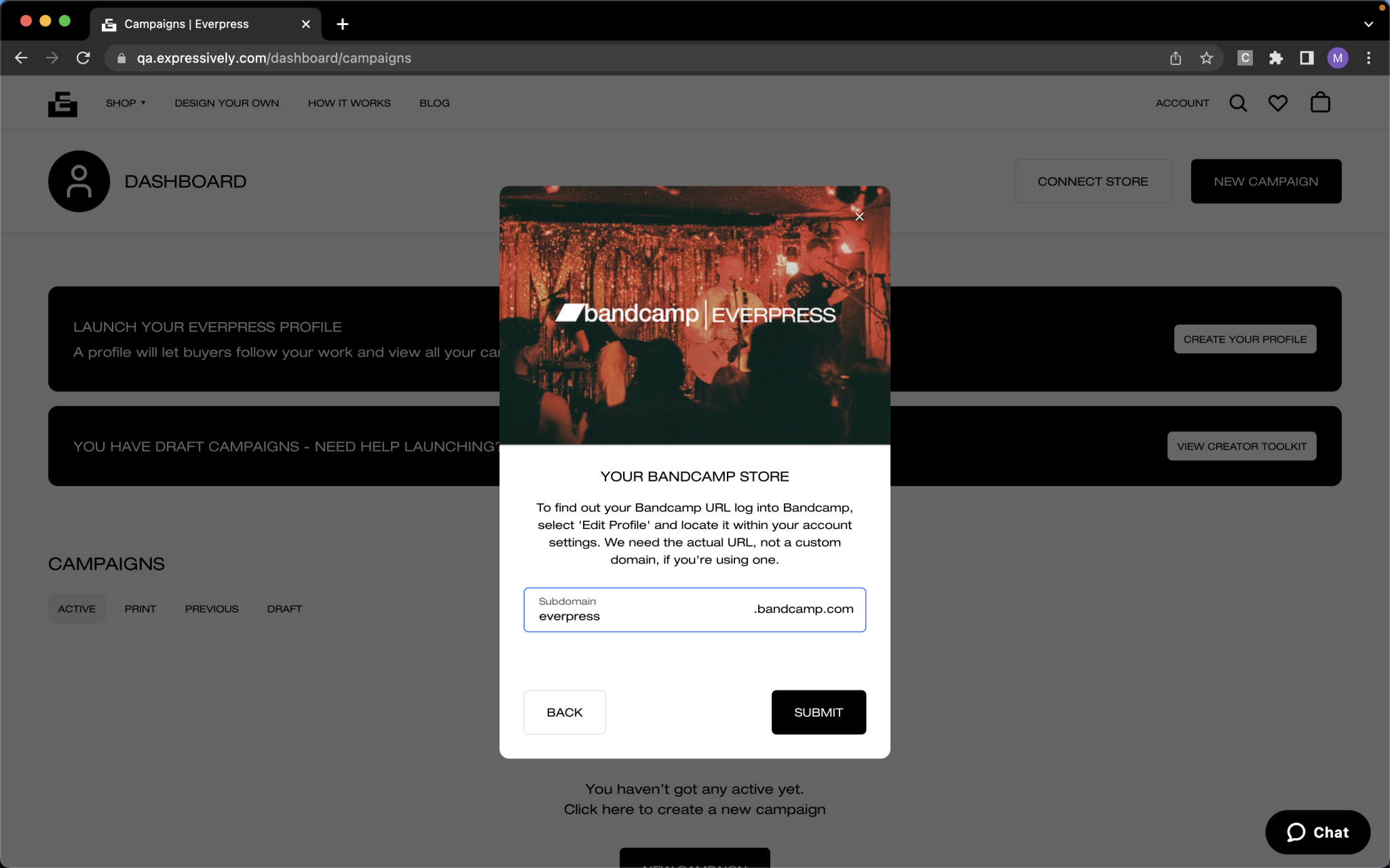 How to integrate with Bandcamp | Everpress